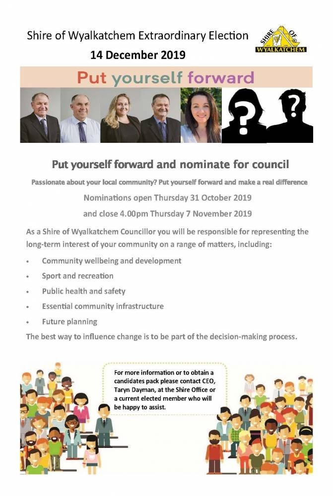 Council Elections » Shire of Wyalkatchem